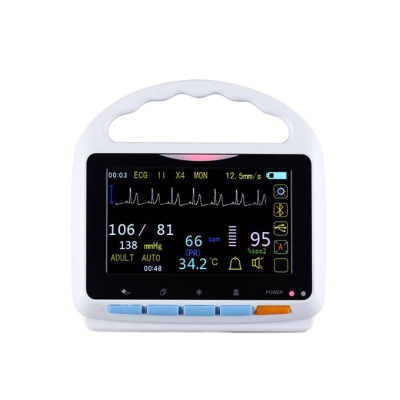 Hospital Patient Monitor 5.0'' Touch Screen Multiparameter Handheld ...