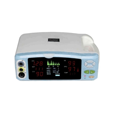 Portable Multiparameter Hospital Medical Patient Monitor Vital Signs ...